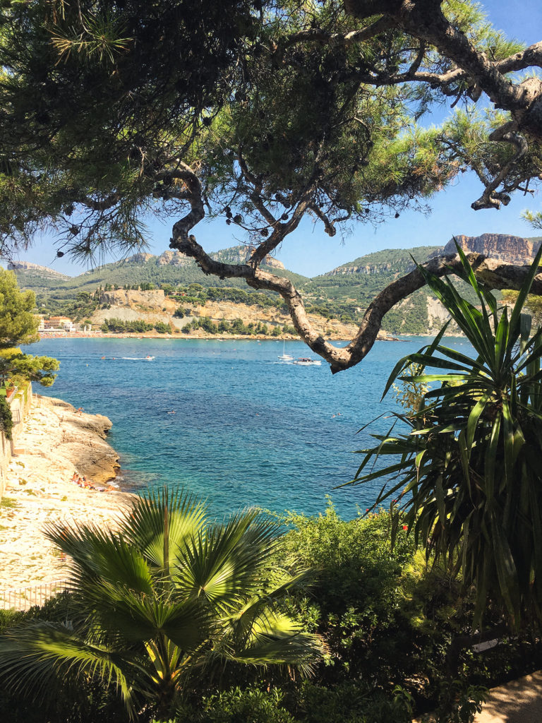 Les Roches Blanches à Cassis - Lili Barbery